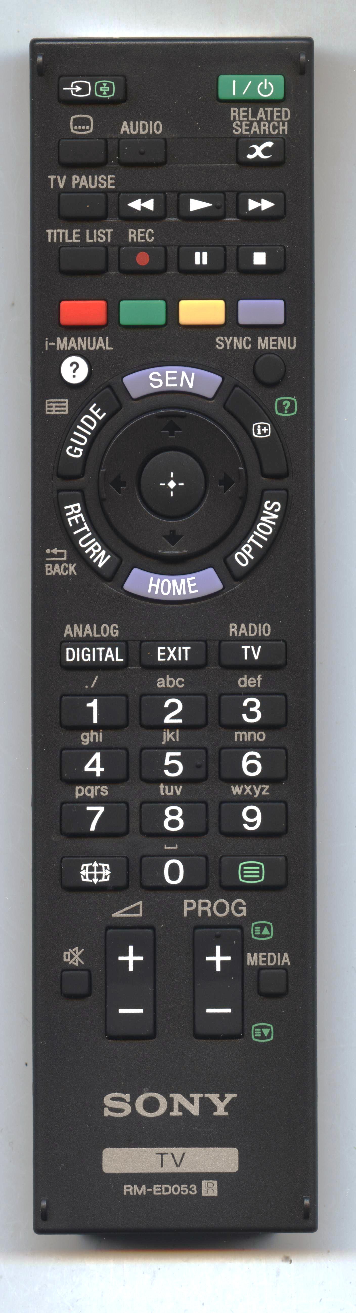 Пульт SONY RM-ED053. Купить в Минске недорого.